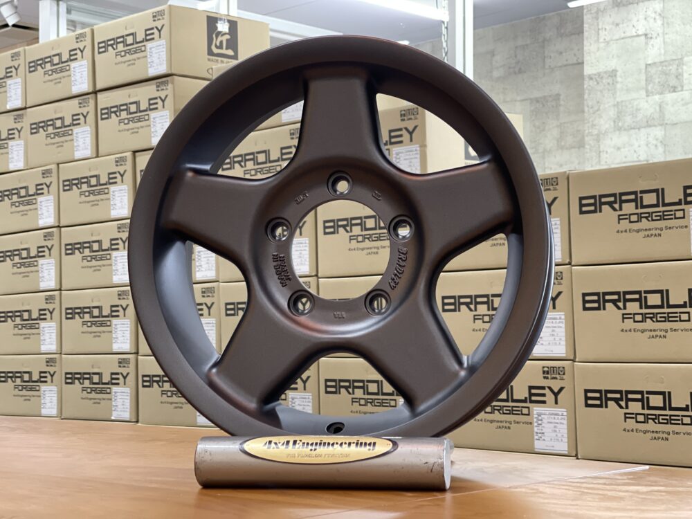 Matte Gun Metallic color of BRADLEY V for Jimny is in stock now! - 4x4 ...