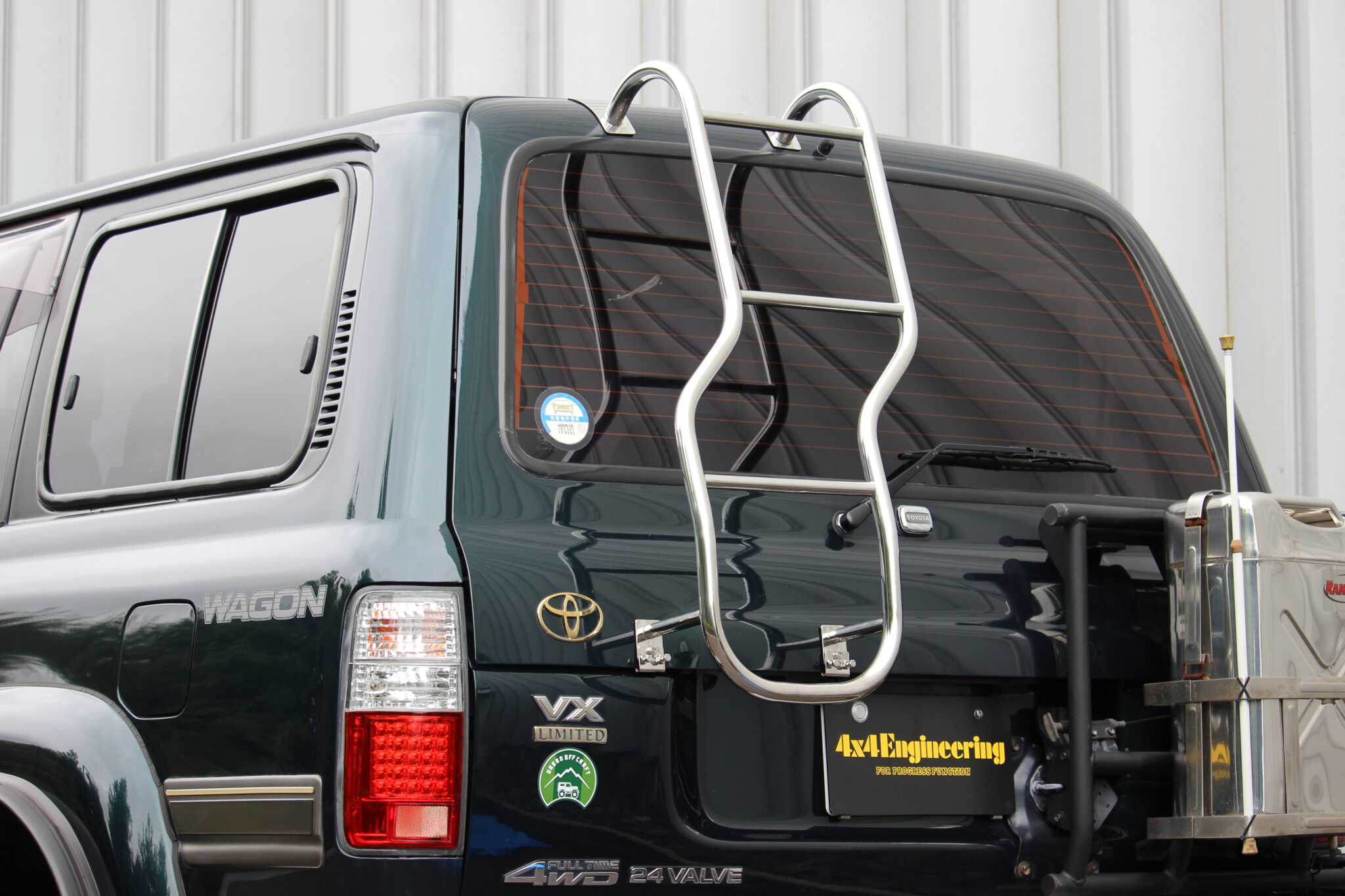 Rear ladder for Land Cruiser 80 (vented type) is in stock! - 4x4 ...