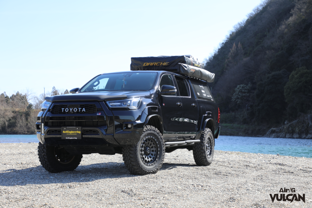 Air/G VULCANを125ハイラックスGRに装着！ - フォーバイフォーエンジニアリングサービス : 4x4 Engineering Service